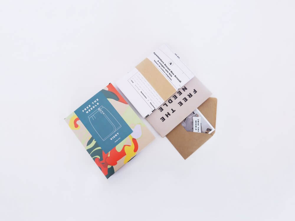 Free The Needle - Abstract Box Design - Inspirations by Packhelp