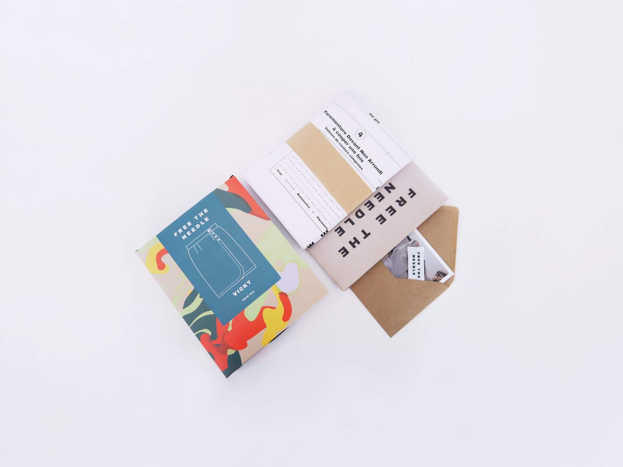 Free The Needle - Abstract Box Design - Inspirations by Packhelp