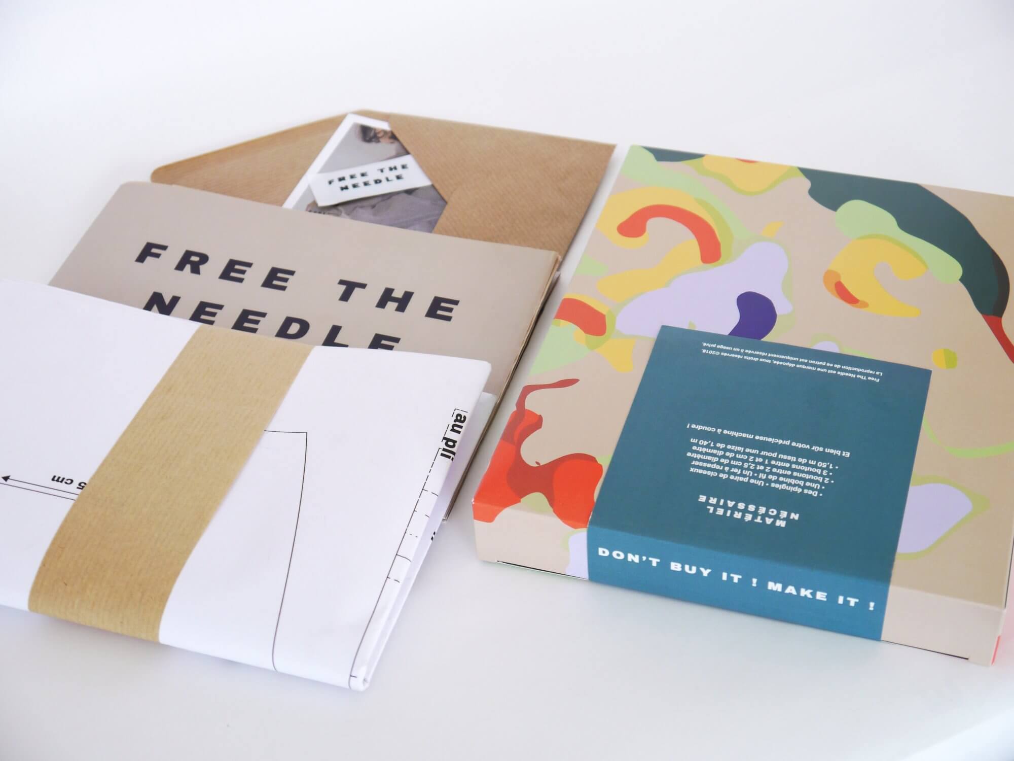 Free The Needle - Abstract Box Design - Inspirations by Packhelp