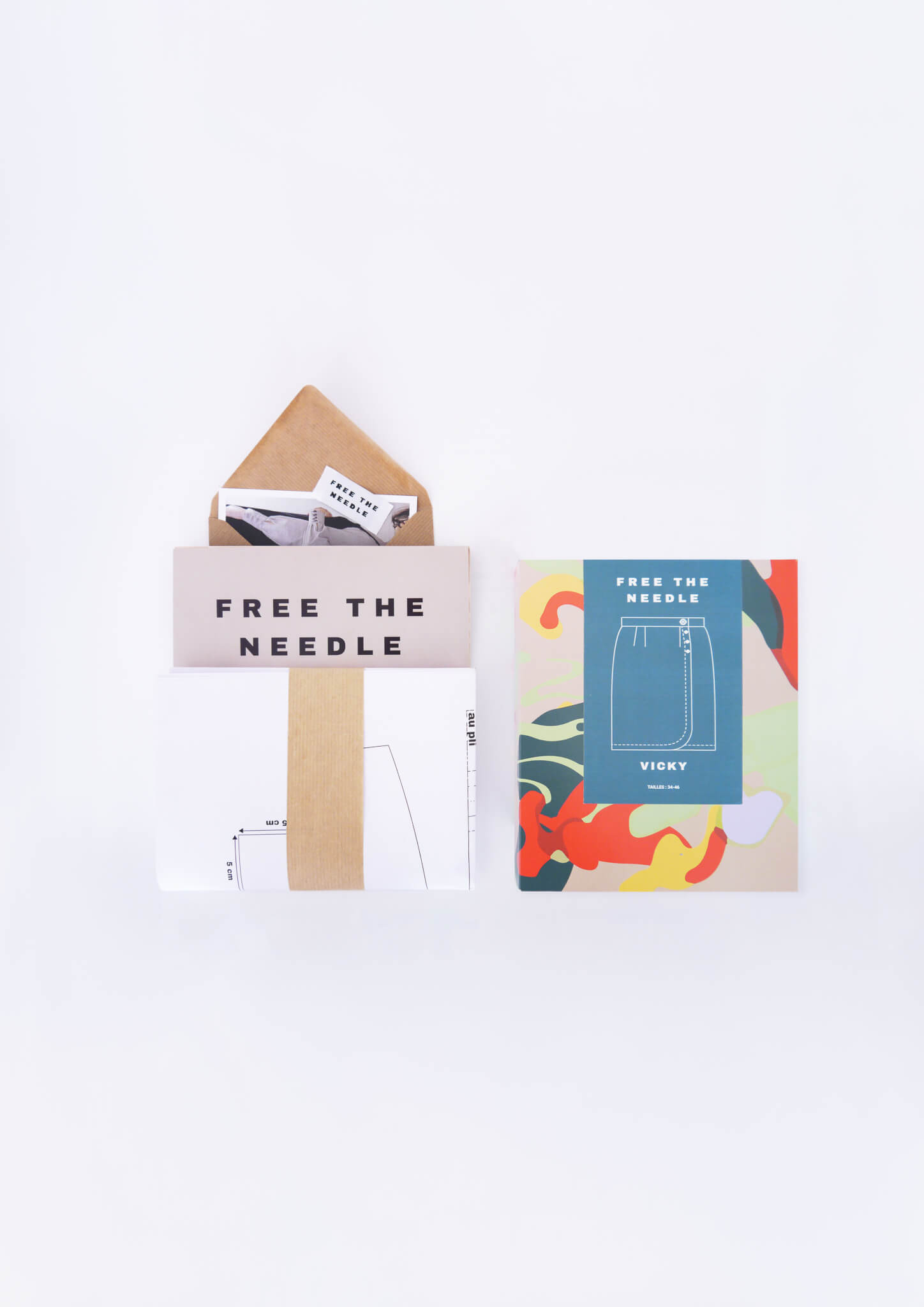 Free The Needle - Abstract Box Design - Inspirations by Packhelp