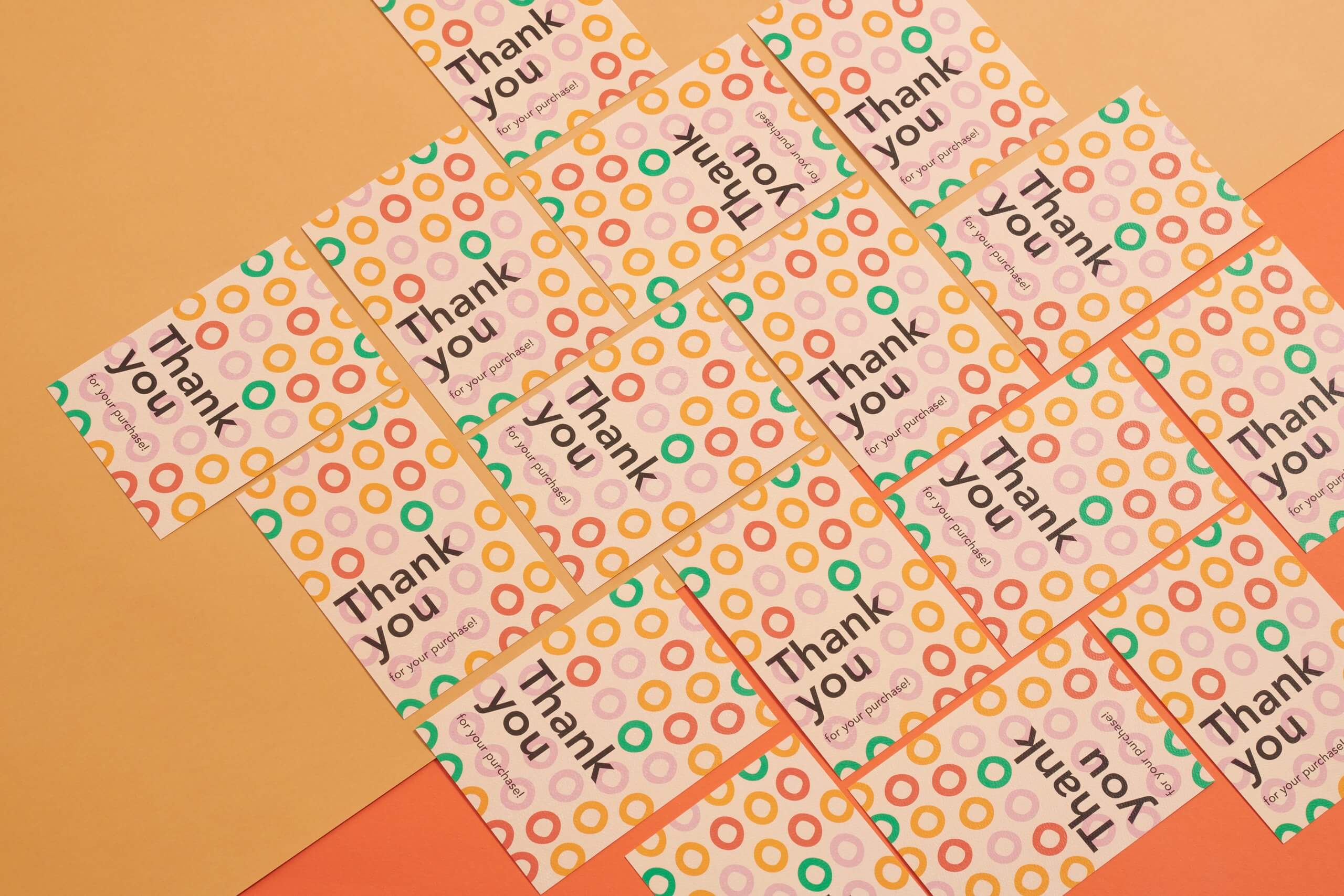 Etsy Product Packaging Supplies Care Card Insert Template DIY Printable