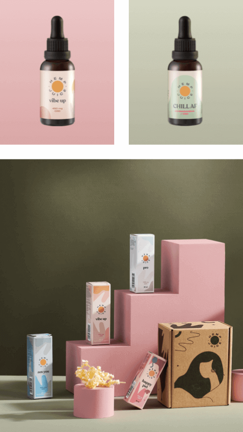 How Hemp Juice lowered its packaging costs by 25% with Packhelp Plus