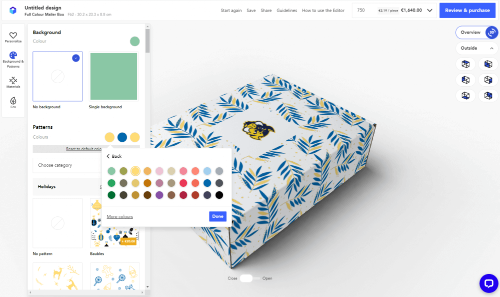 Free Box Templates to Download or Design Online | Packhelp