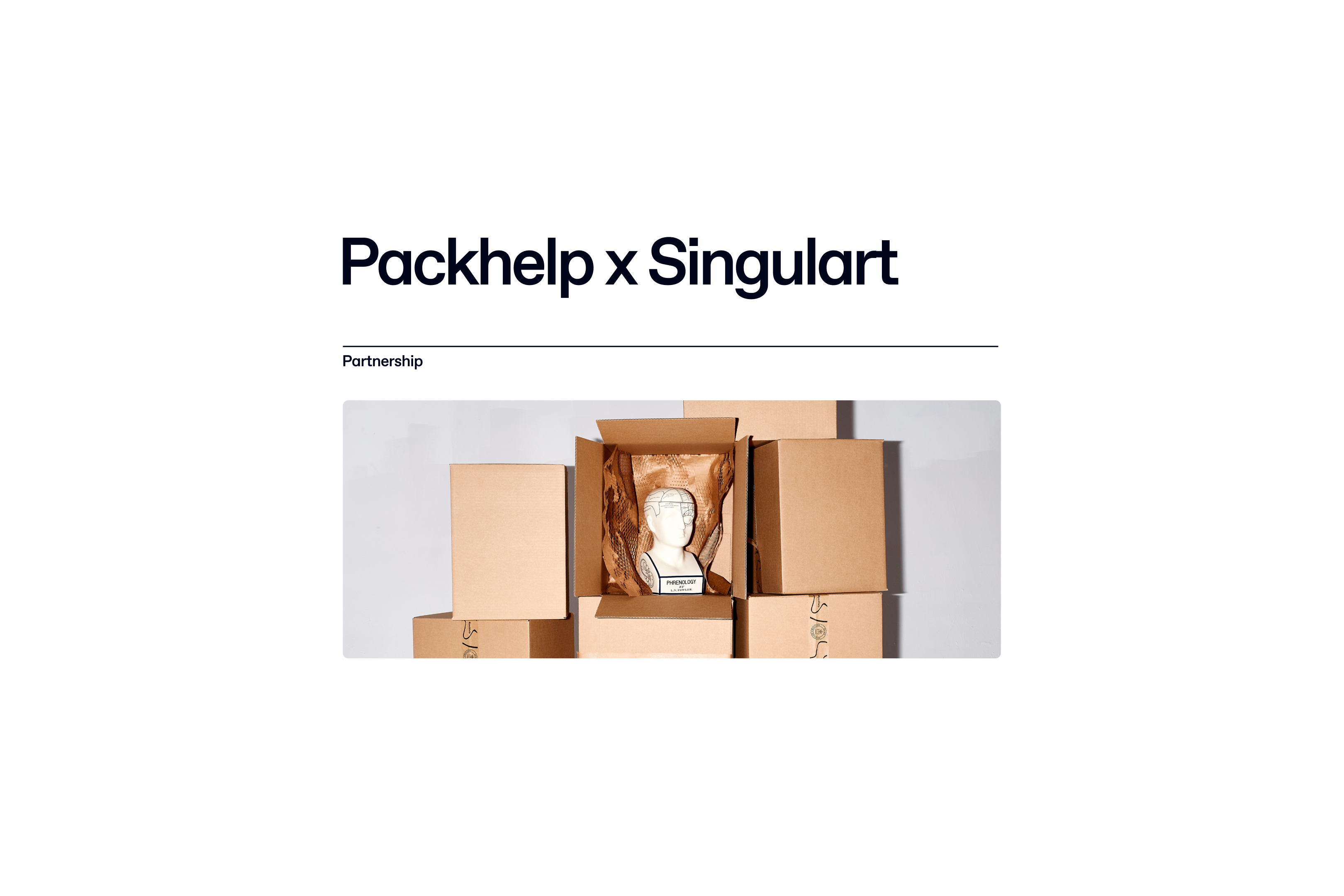 Packhelp x SINGULART | Packhelp